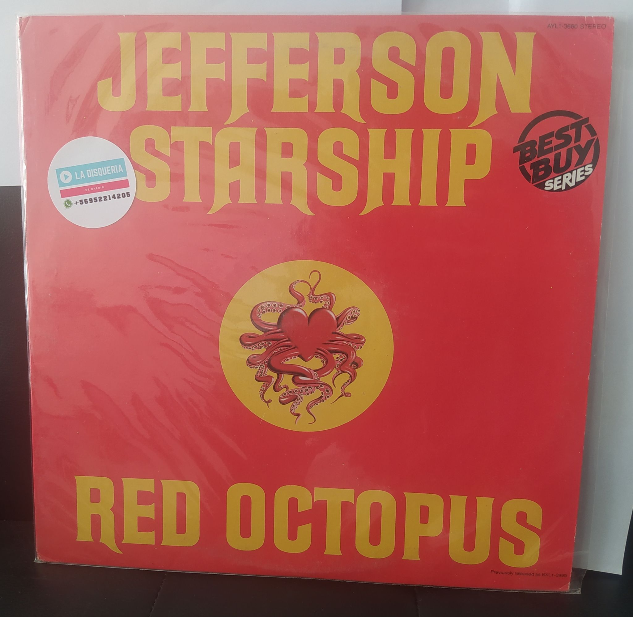 Jefferson Starship - Red Octopus - La Disquería de Barrio